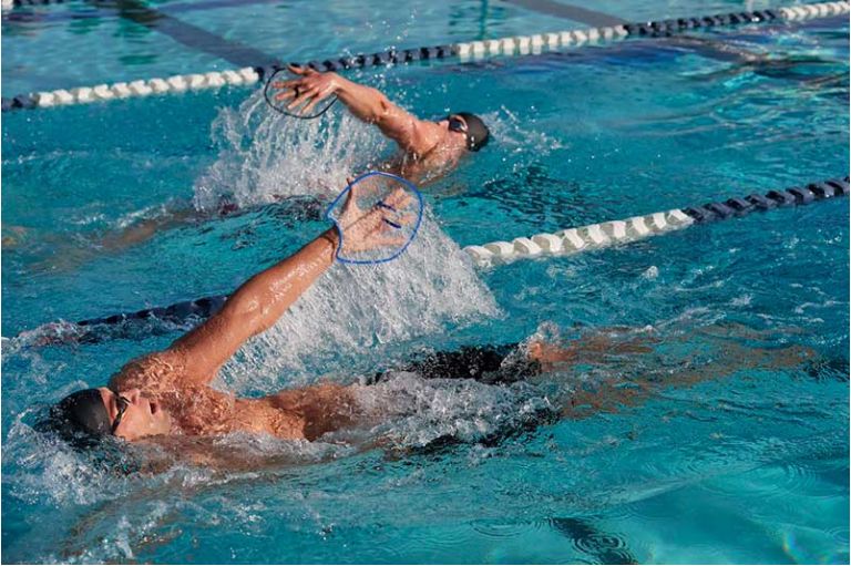 Лопатки для плавания TYR Catalyst Stroke Training Paddles : купить по ...