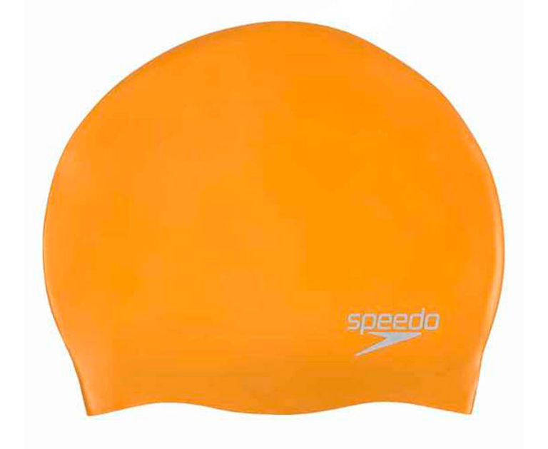 Шапочка для плавания Speedo Plain Moulded Silicone Cap: купить по цене ...